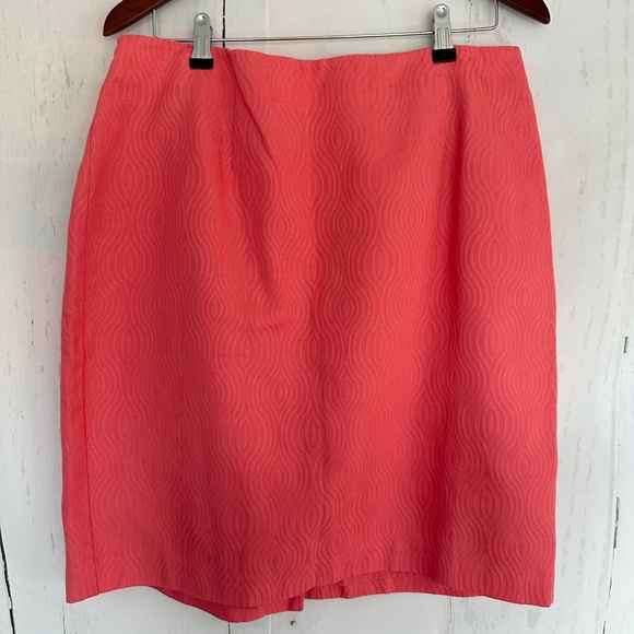 Talbots | Skirts | Nwt Talbots Pink Above The Knee Skirt Career Office ...